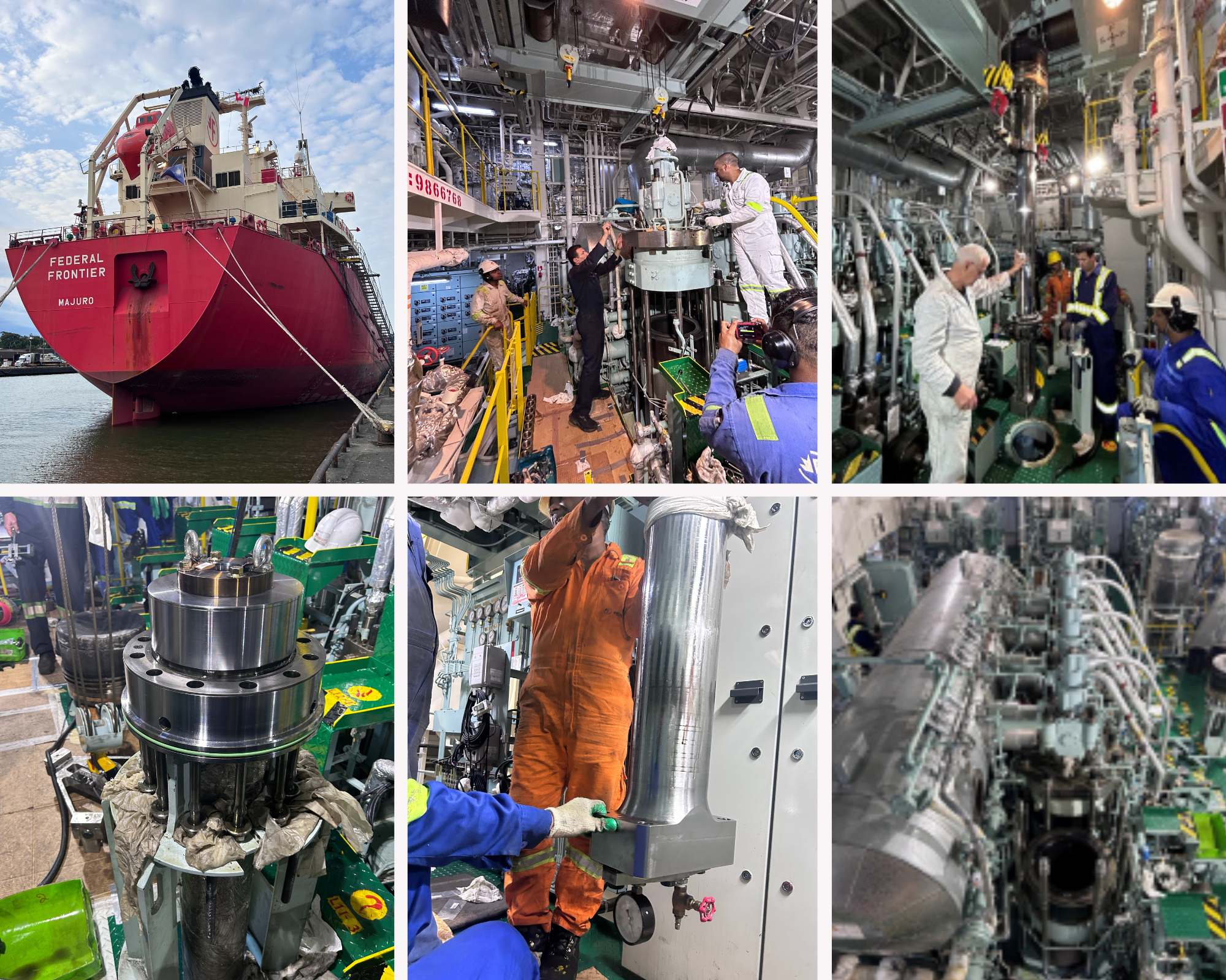 Albion Marine Solutions Successfully Completes Major Engine Overhaul